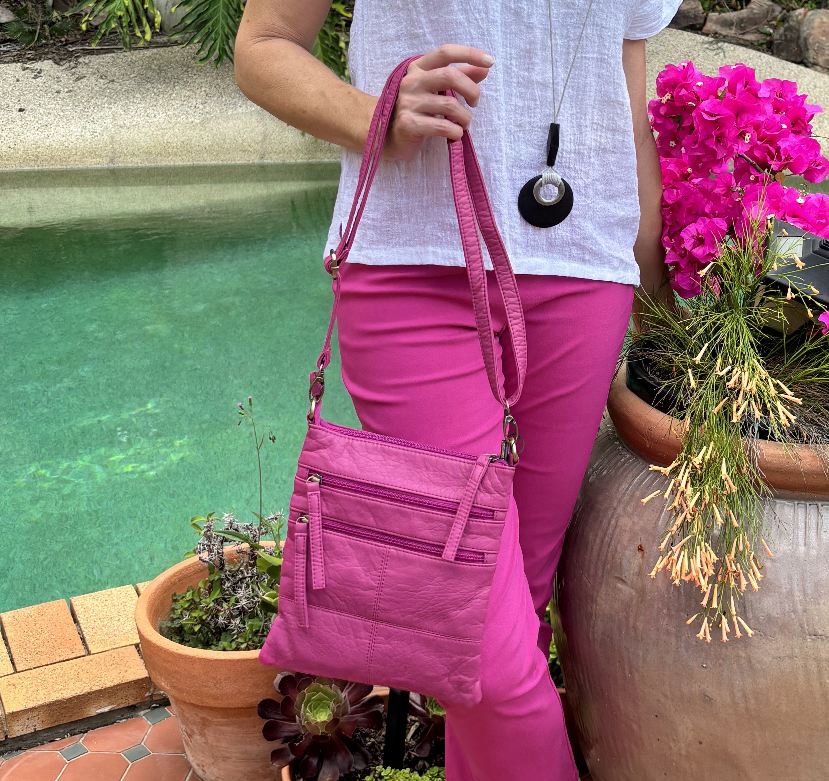 Double Zip Bag – Portofino Fashion